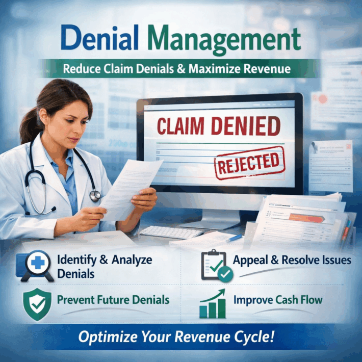 7 Expert Denial Management Services to Reduce Claim Rejections